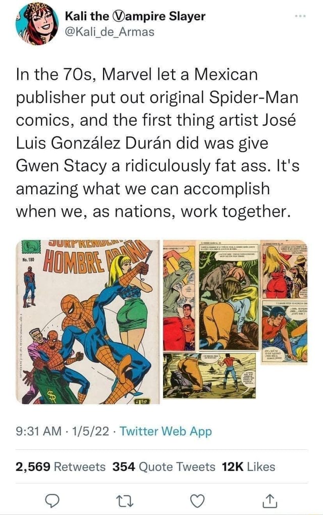 The Slayer In the Marvel let a Mexican publisher put out original ...