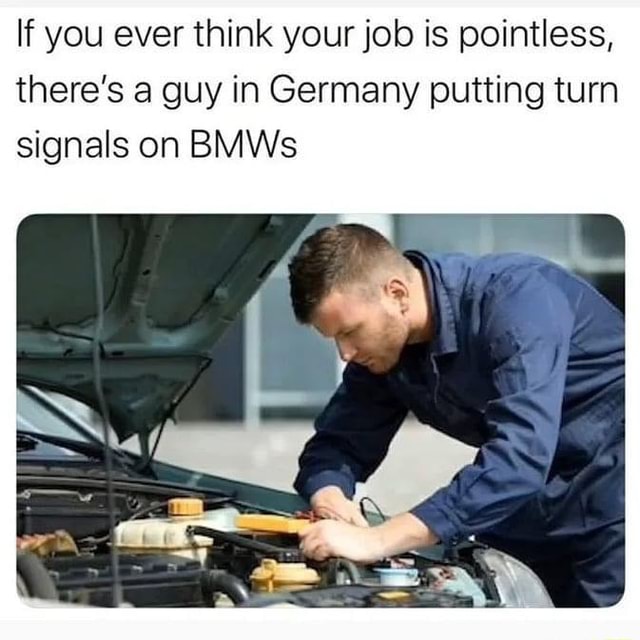 If you ever think your job is pointless, here's guy in Germany putting ...