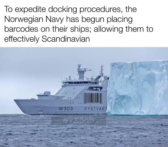 To expedite docking procedures, the Norwegian Navy has begun placing ...