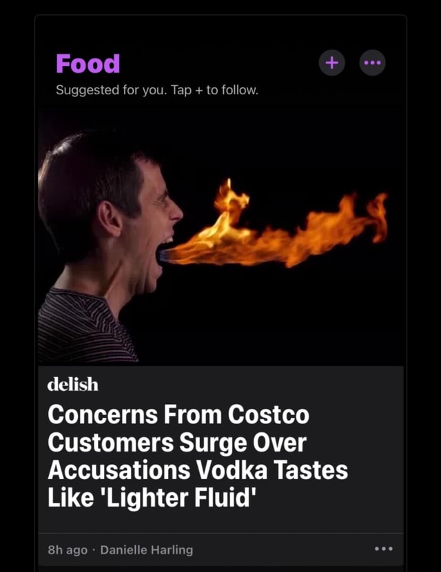 Food + Suggested for you. Tap + to follow. delish Concerns From Costco ...