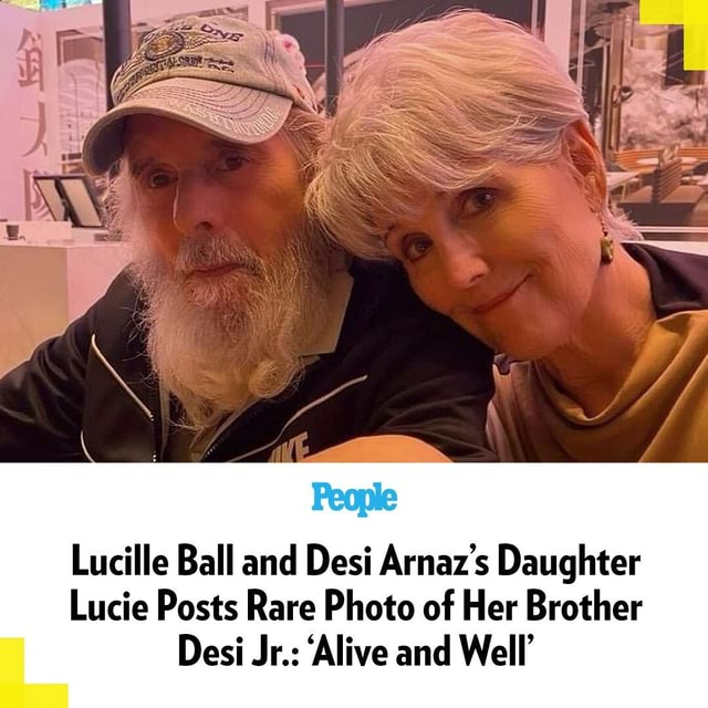 Lucille Ball's son Desi Arnaz Jr. is making a rare appearance on social ...
