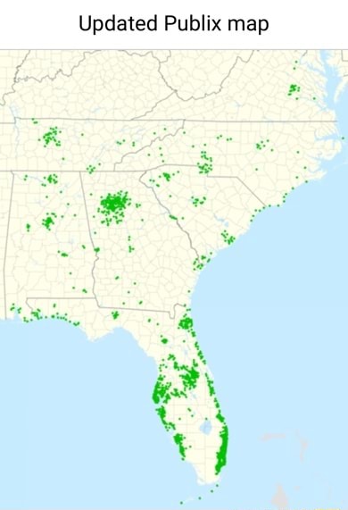 Updated Publix map ff - iFunny