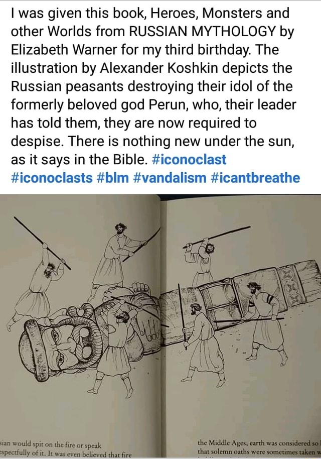 I was given this book, Heroes, Monsters and other Worlds from RUSSIAN ...