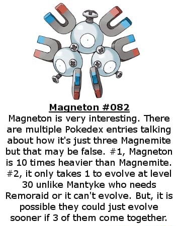 Magneton fact of the day - Magneton #082 Magneton is very interesting ...