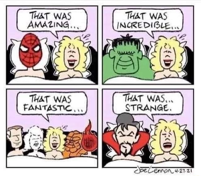 THAT WAS THAT WAS AMAZING... INCREDIGLE,.. TET WAS THAT WAS... STRANGE ...