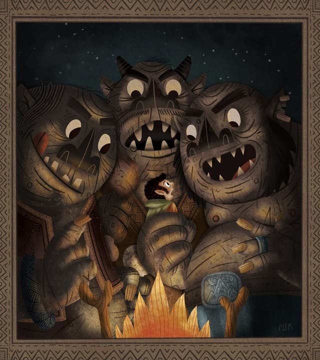 Tom, Bert, and William caught Bilbo - iFunny