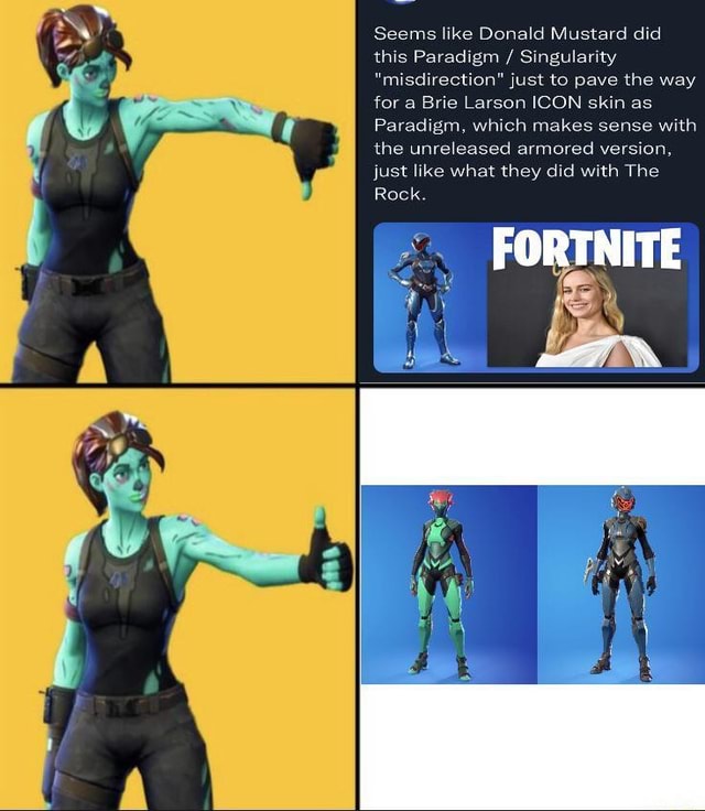 Seems like Donald Mustard did this Paradigm / Singularity "misdirection ...