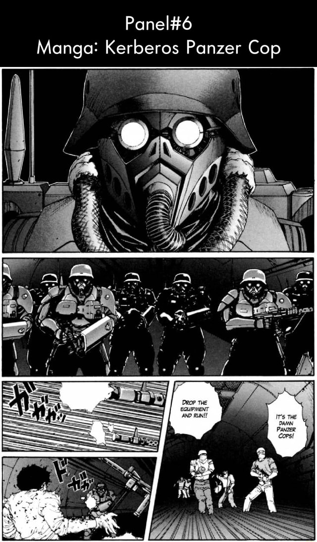 Panelk6 Manga: beros Panzer Cop Manga: Ker EN - iFunny