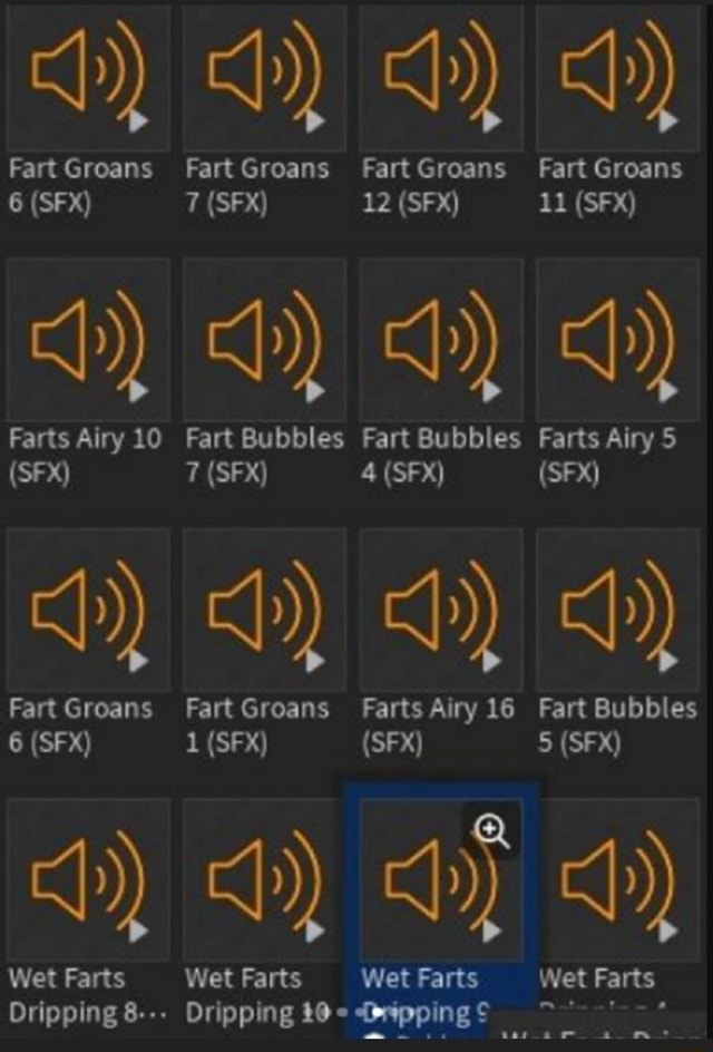 Fart Groans 6 Sfx Farts Airy 10 Sfx Fart Groans 6 Sfx Wet Farts Dripping 8 Dripping D