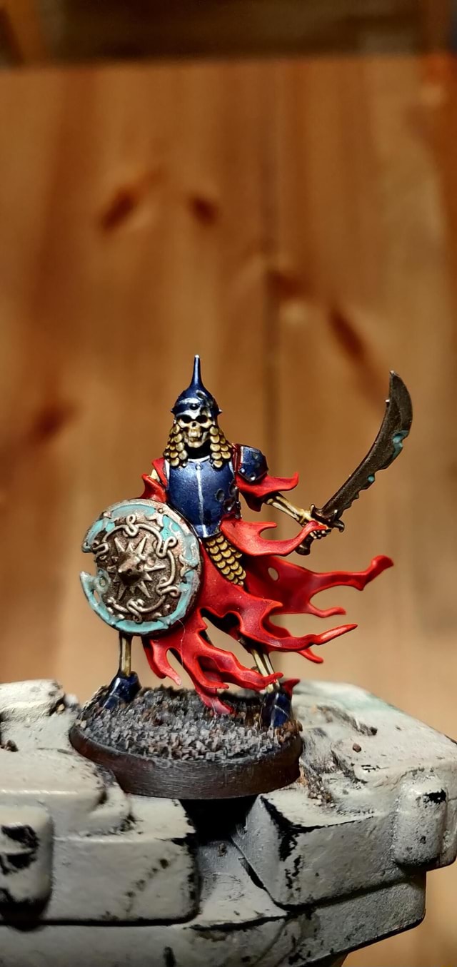 Armour: - Base: Grey Knights Steel - Layer/Shade: Leviadon Blue ...