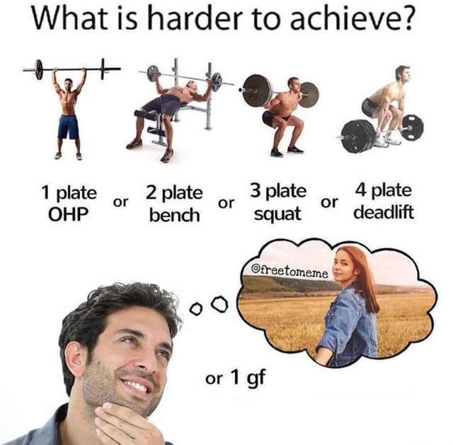What is harder to achieve? 1 plate or 2 plate or - iFunny