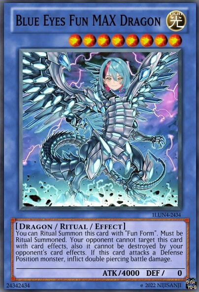 Eves Fun MAX Dracon [DRAGON / RITUAL / EFFECT] You can Ritual Summon ...