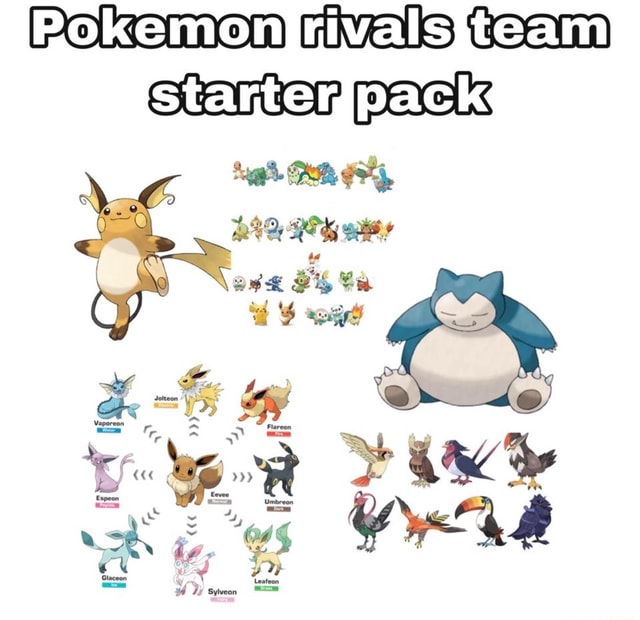 Pokemon civals team pack Stanten - iFunny