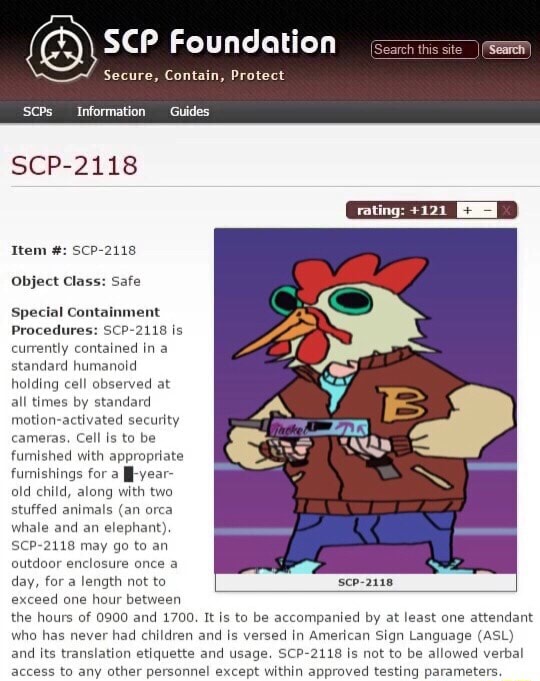SCP Foundation Secure. Contain. SCP-2118 rmvmhM wmv mywpmwhlle washmgs ...