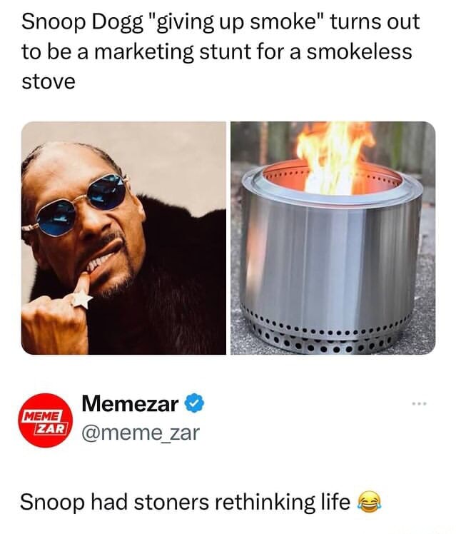 Snoop Dogg "giving up smoke" turns out to be a marketing stunt for a ...