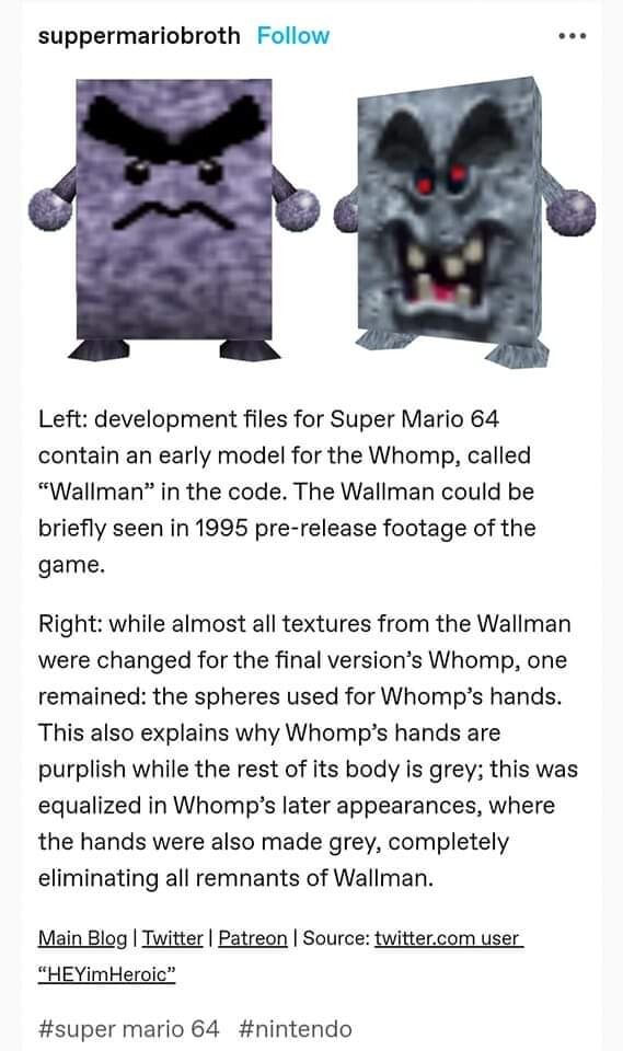 Suppermariobroth Follow Left: development files for Super Mario 64 ...