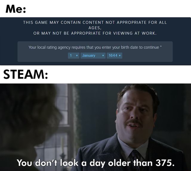 THIS GAME MAY CONTAIN CONTENT NOT APPROPRIATE FOR ALL AGES, OR MAY NOT ...