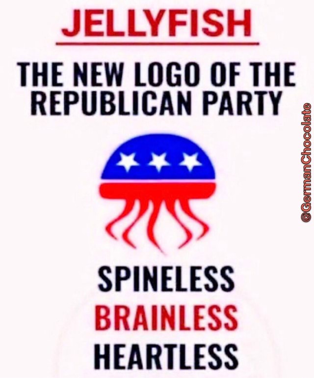 JELLYFISH THE NEW LOGO OF THE REPUBLICAN PARTY @GennanChocolat ...