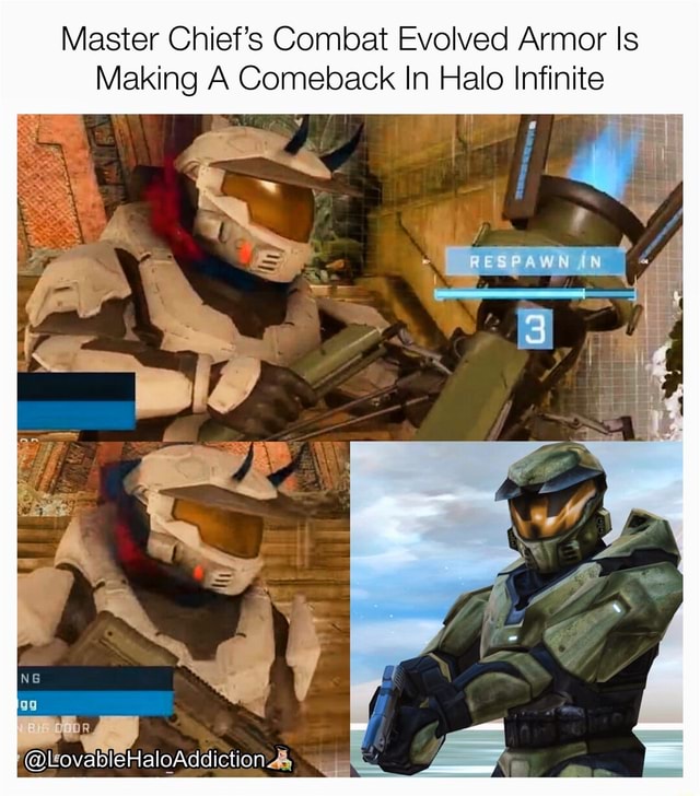 Master Chief's Combat Evolved Armor Is Making A Comeback In Halo ...