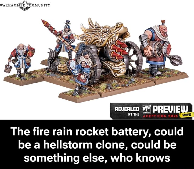 WARHAMMER COMMUNITY REVEALED PREVIEW ADEPTICON 2025 AT THE The fire ...
