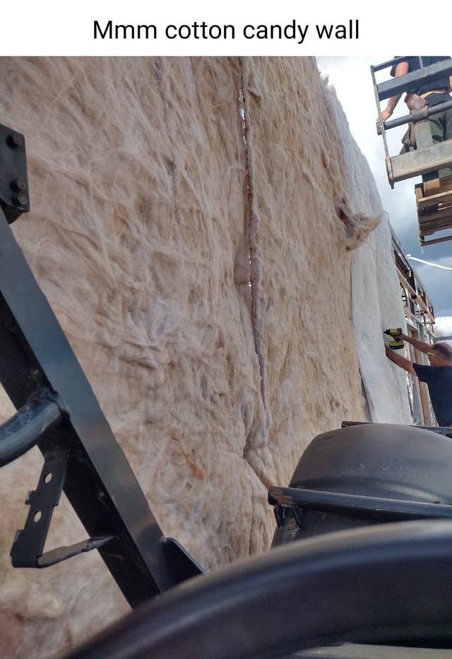 Mmm cotton candy wall - iFunny