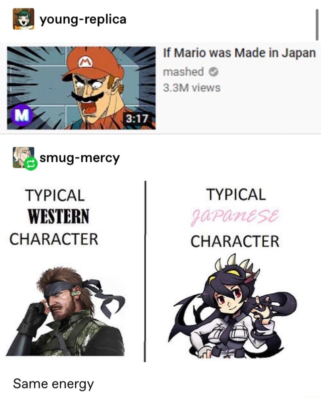 If Mario was Made in Japan mashed & 3.3M views - iFunny