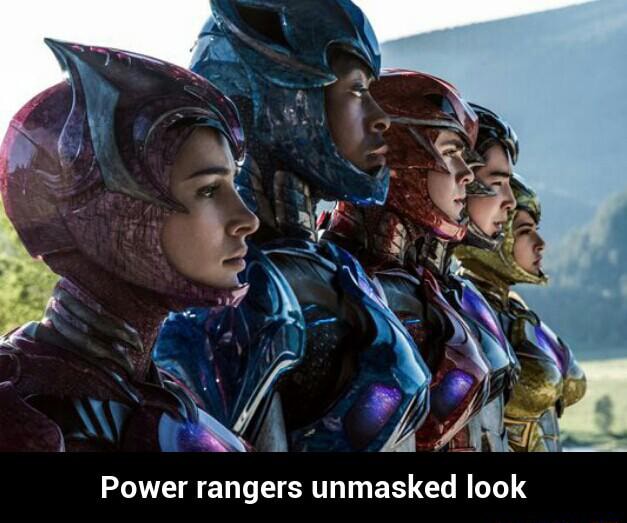 Power rangers unmasked look - Power rangers unmasked look - )