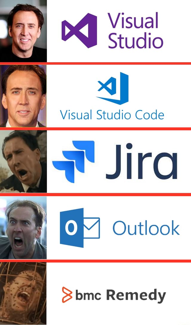 visual-studio-visual-studio-code-jira-outlook-sbme-remedy-ifunny