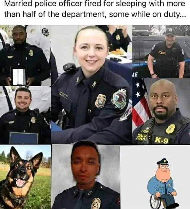 Married police officer fired for sleeping with more than half of the ...