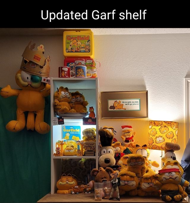 Updated Garf shelf - iFunny