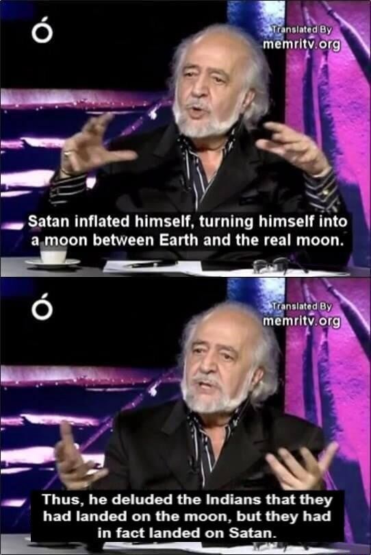 Satan inflated himself, turning himself into on between Earth and the ...