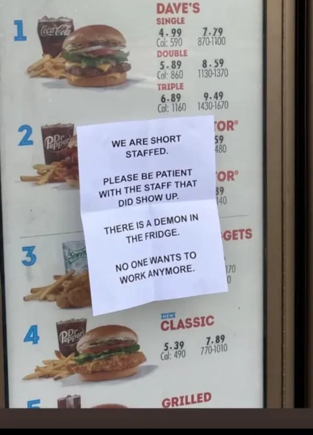 DAVE'S 1 CENGLE 4.99 ty Col: 86 : 130-137 1.79 5.89 8.59 TRIPLE Col ...