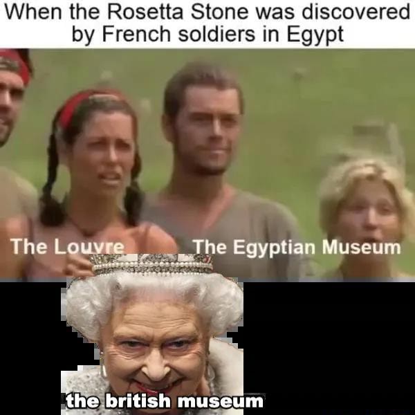 When the Rosetta Stone was discovered by French soldiers in Egypt The ...