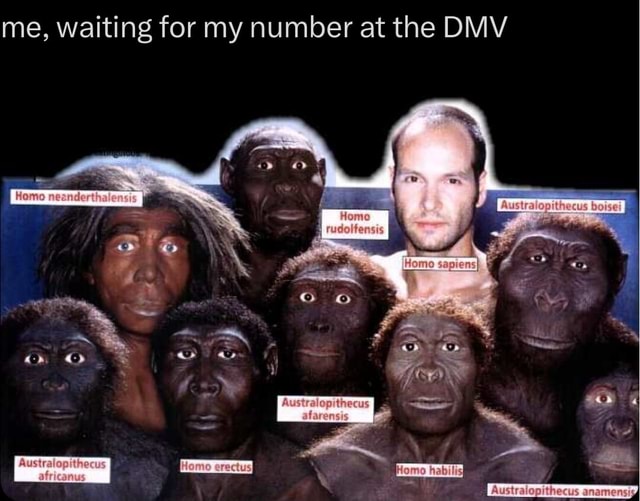 Me, waiting for my number at the DMV - iFunny