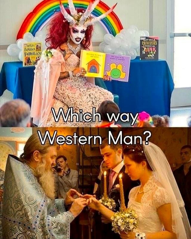 Which way Western Man? - iFunny