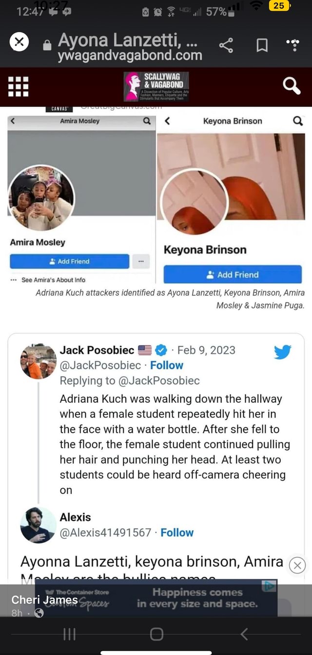 Ayona Lanzetti, SCALLYWAG VAGABOND Keyona Brinson CANVAS" Amira Mosley ...