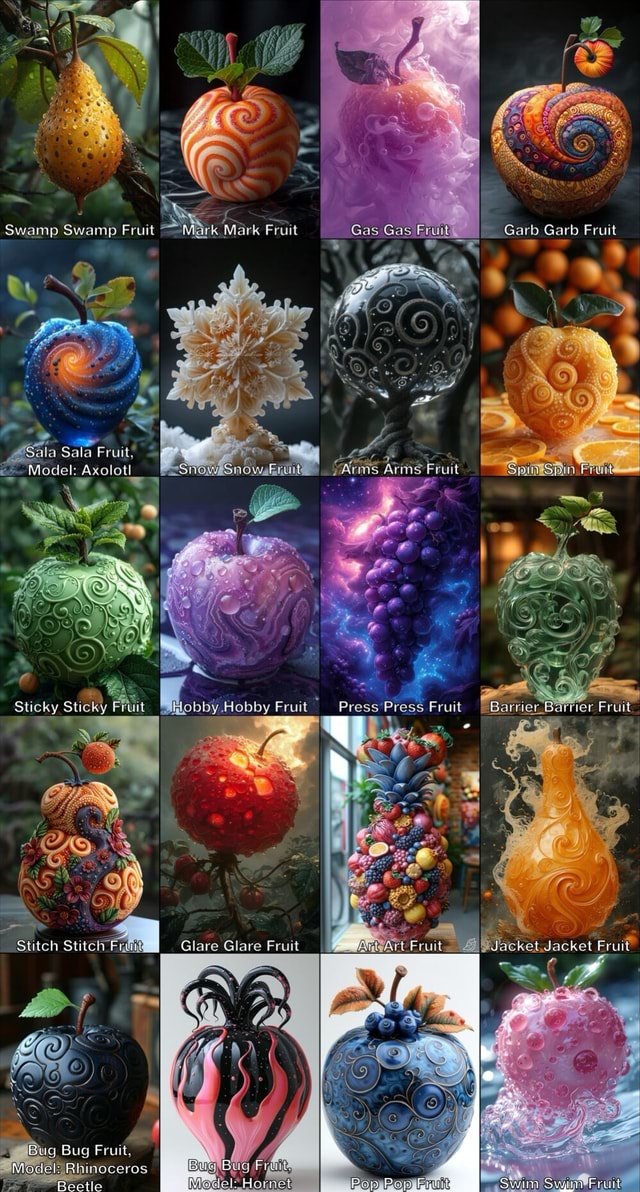 Fruit, Sticky Sticky Fruit bby Hobby Fruit Barrier Barrier Fruit Bud ...