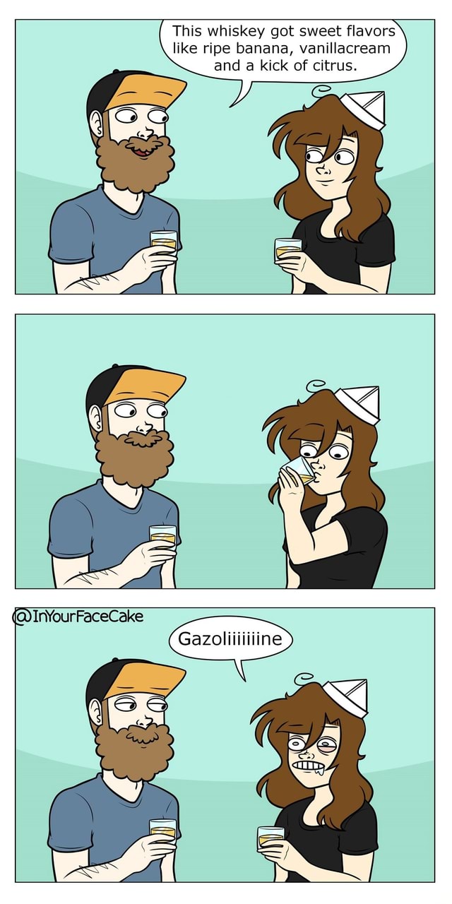 Refined palate - OC - This whiskey got sweet flavors like ripe banana ...