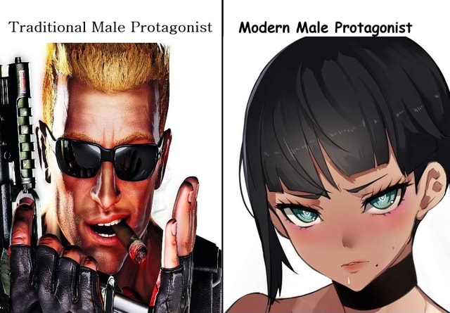 Traditional Male Protagonist I Modern Male Protagonist - iFunny