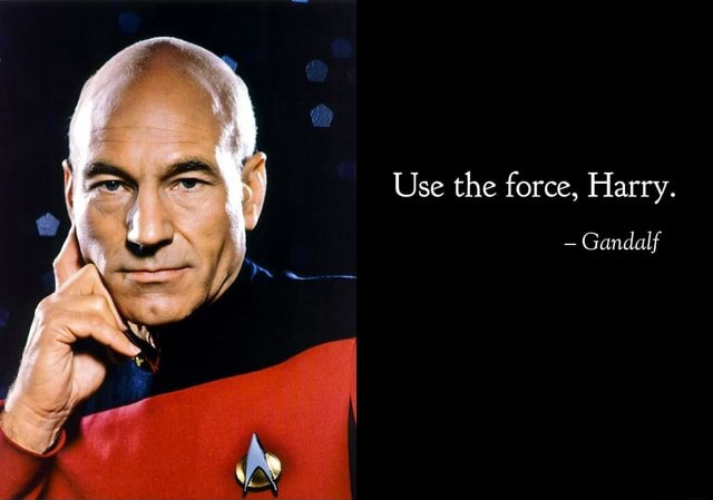 Use the force, Harry. Gandalf - iFunny