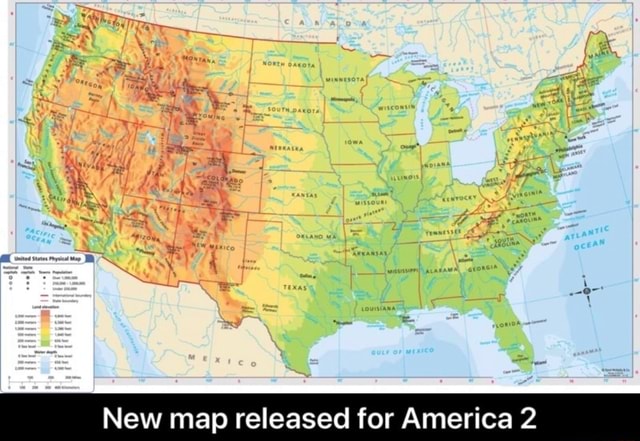 New map released for America 2 - iFunny
