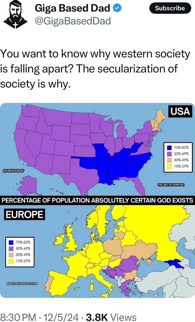 & Giga Based Dad @ You want to know why western society is falling ...