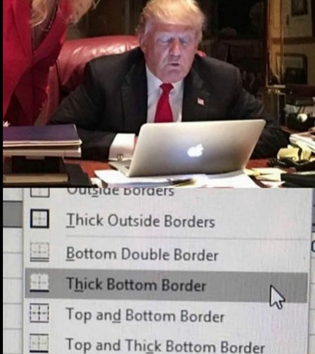Borders Thick Outside Borders Bottom Double Border Thick Bottom Border ...