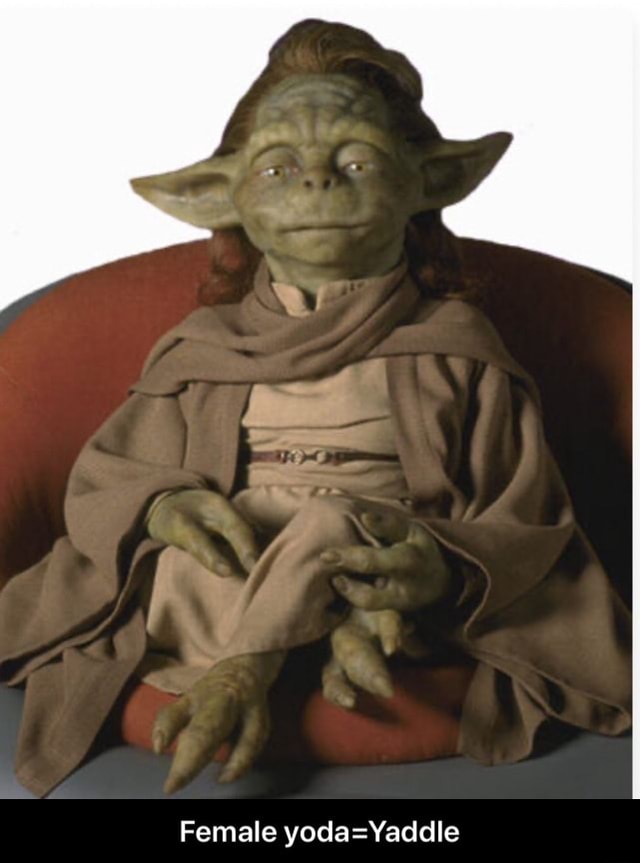 Female yoda=Yaddle - Female yoda=Yaddle - iFunny