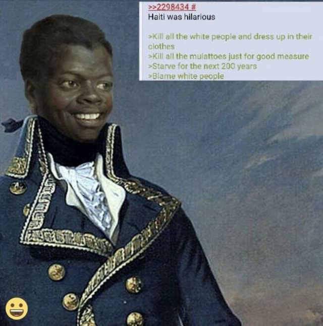 Haiti was hilarious alhes (em sj geo osure peogle - )