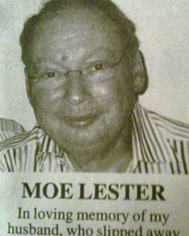 N/A - MOE LESTER In loving memory of my husband. who slinned - America ...
