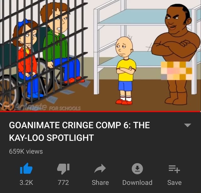 GOANIMATE CRINGE COMP 6: THE V KAY-LOO SPOTLIGHT - iFunny