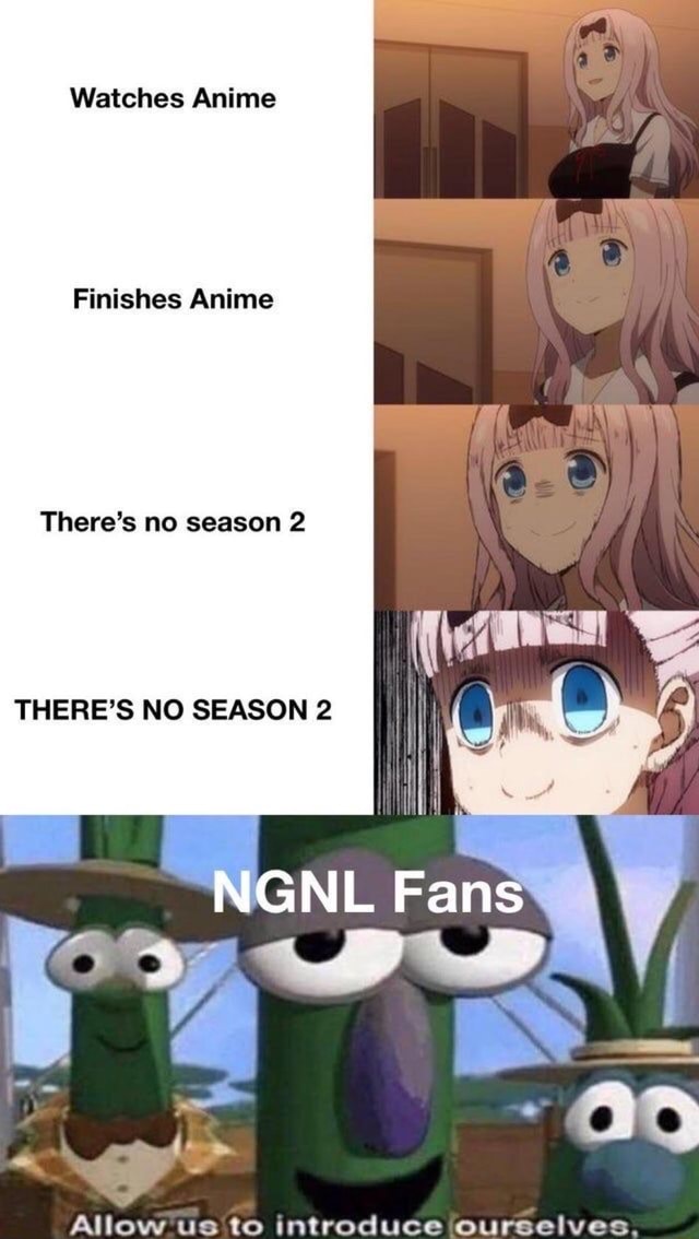 Watches Anime Finishes Anime There's no season 2 THERE'S NO SEASON 2 ...