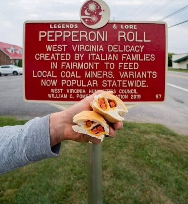 LEGENDS & Lore PEPPERONI ROLL WEST VIRGINIA DELICACY CREATED BY ITALIAN ...