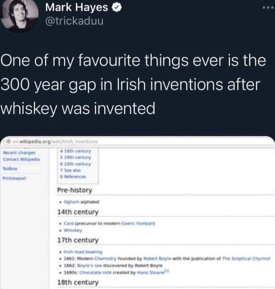 Mark Hayes @ @vickaduu One of my favourite things ever is the 300 year ...